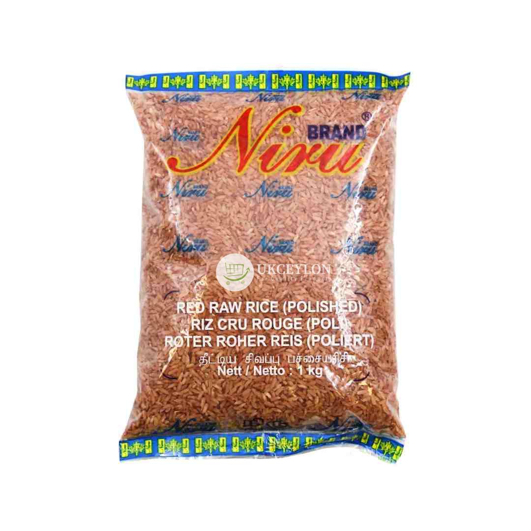 Red Raw Rice - UKCEYLON